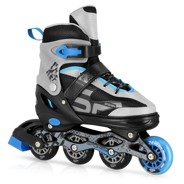 Spokey QUATTRO - Łyżworolki 4w1 ROLKI ŁYŻWO-ROLKI WROTKI 4W1 REGULOWANE ...
